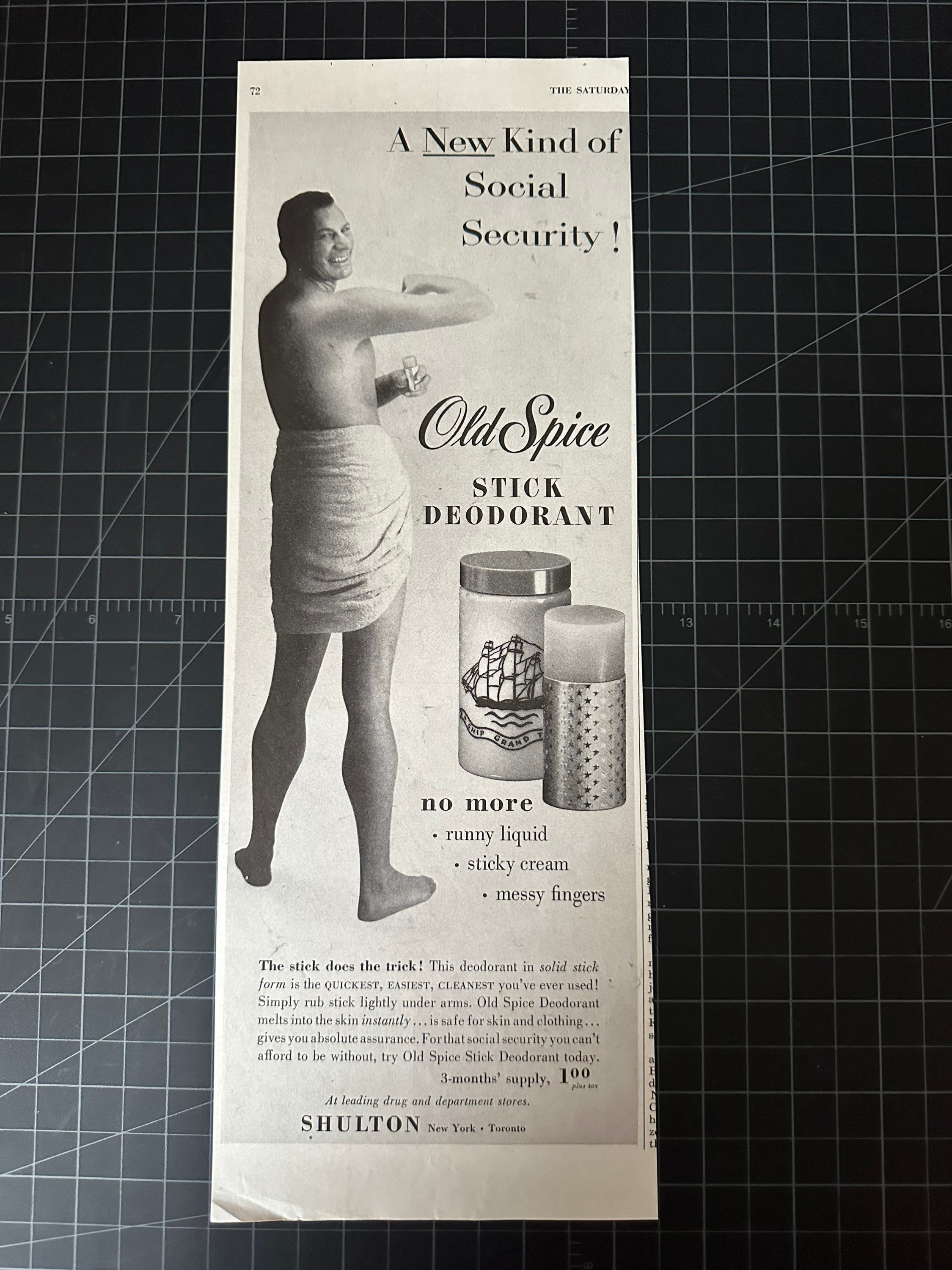 1937 Old Spice Logo