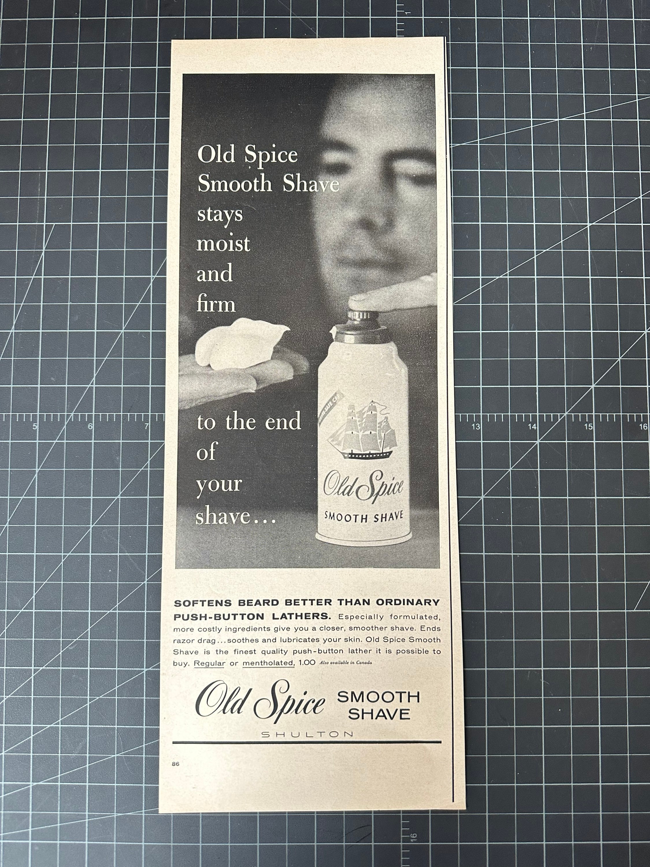 Old Spice Print Ads