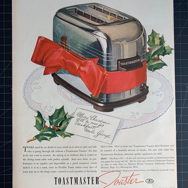 Toastmaster Toaster - Etsy