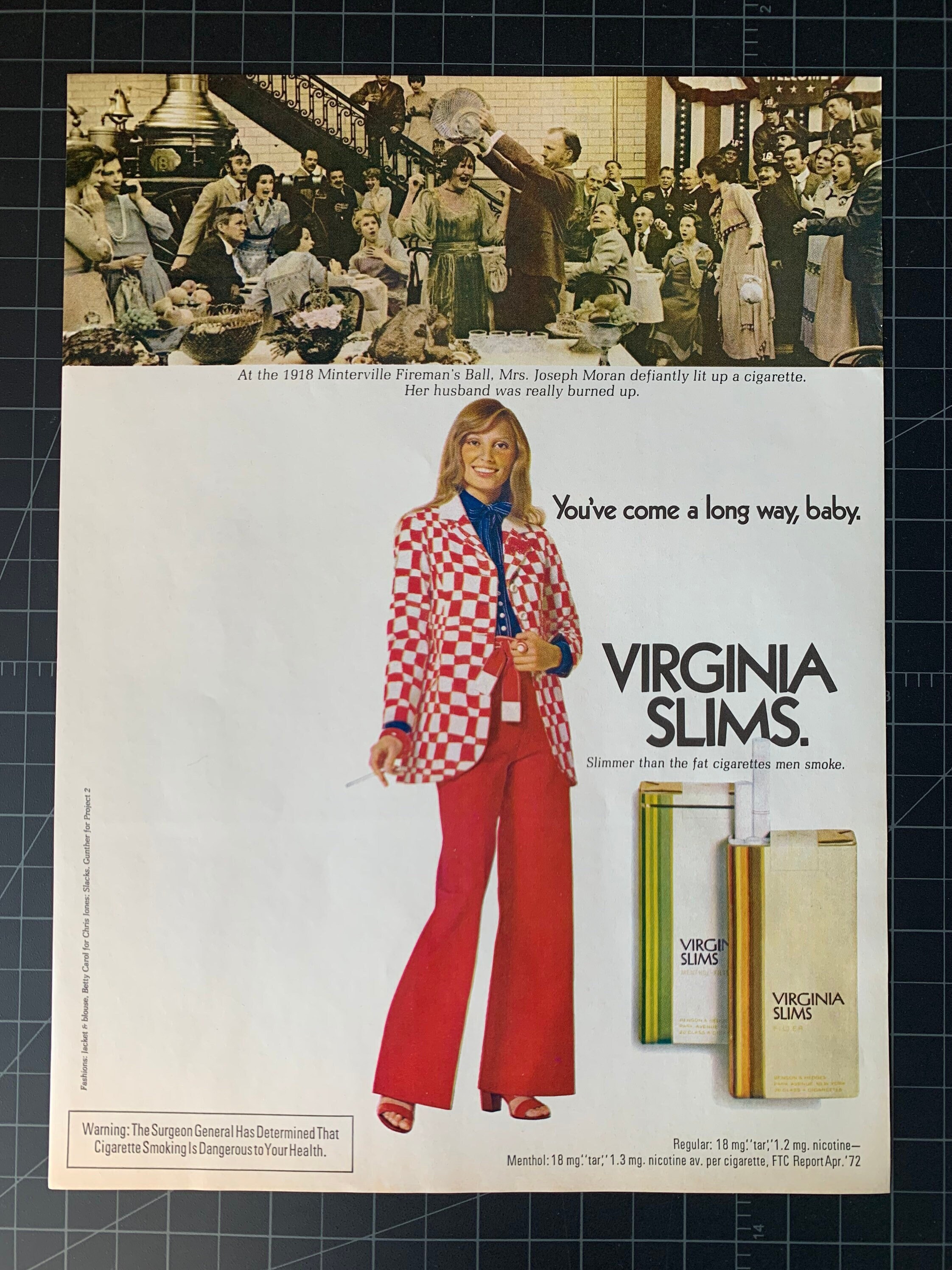 Virginia Slims Cigarette Ads