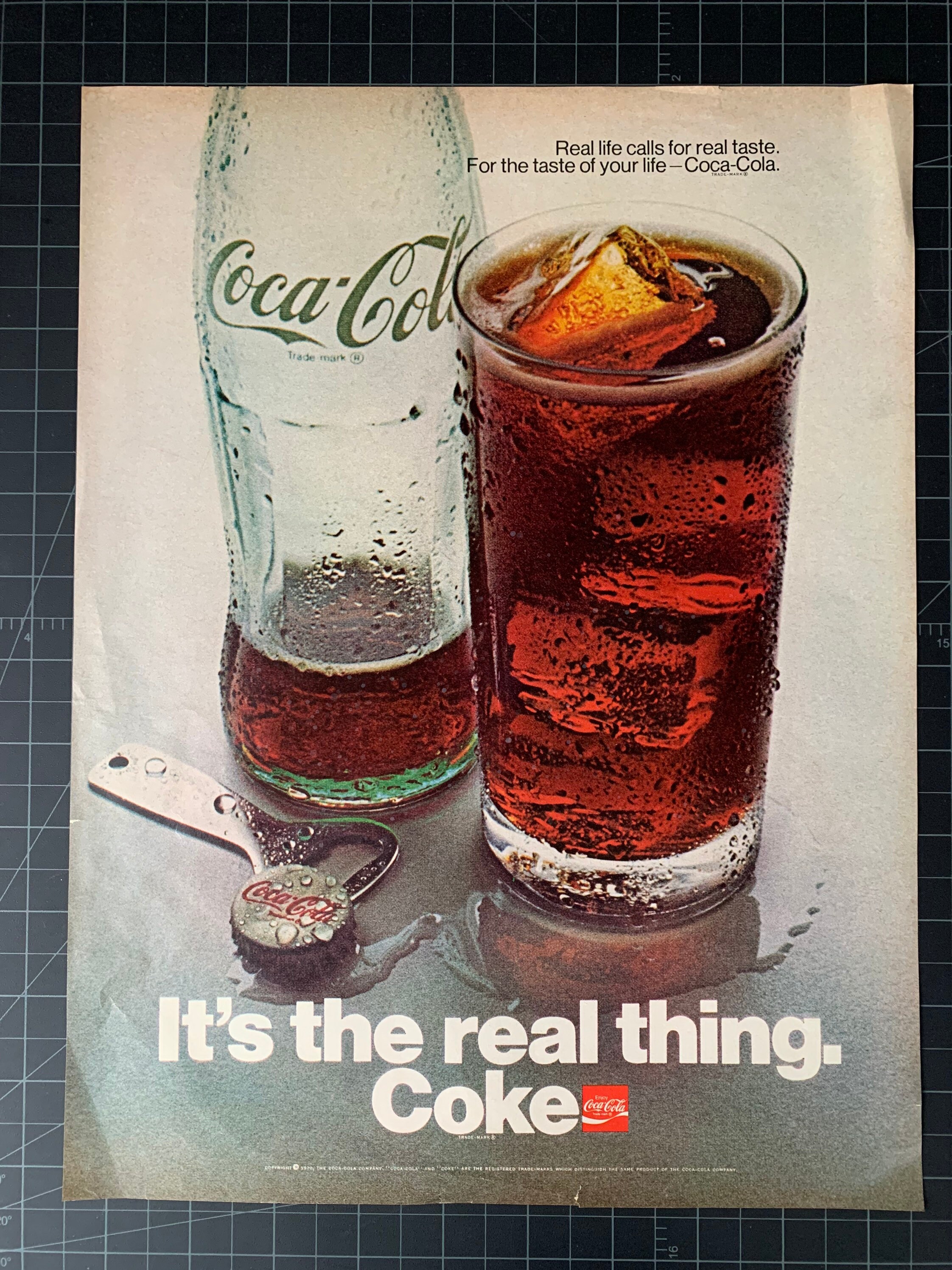 Art & Collectibles Advertisements Vintage 1970 Coca-Cola Print Ad etna ...