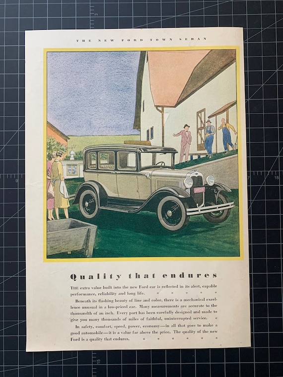 1920s Advertisements Ford