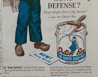 Dutch Boy Lead Paint - Etsy