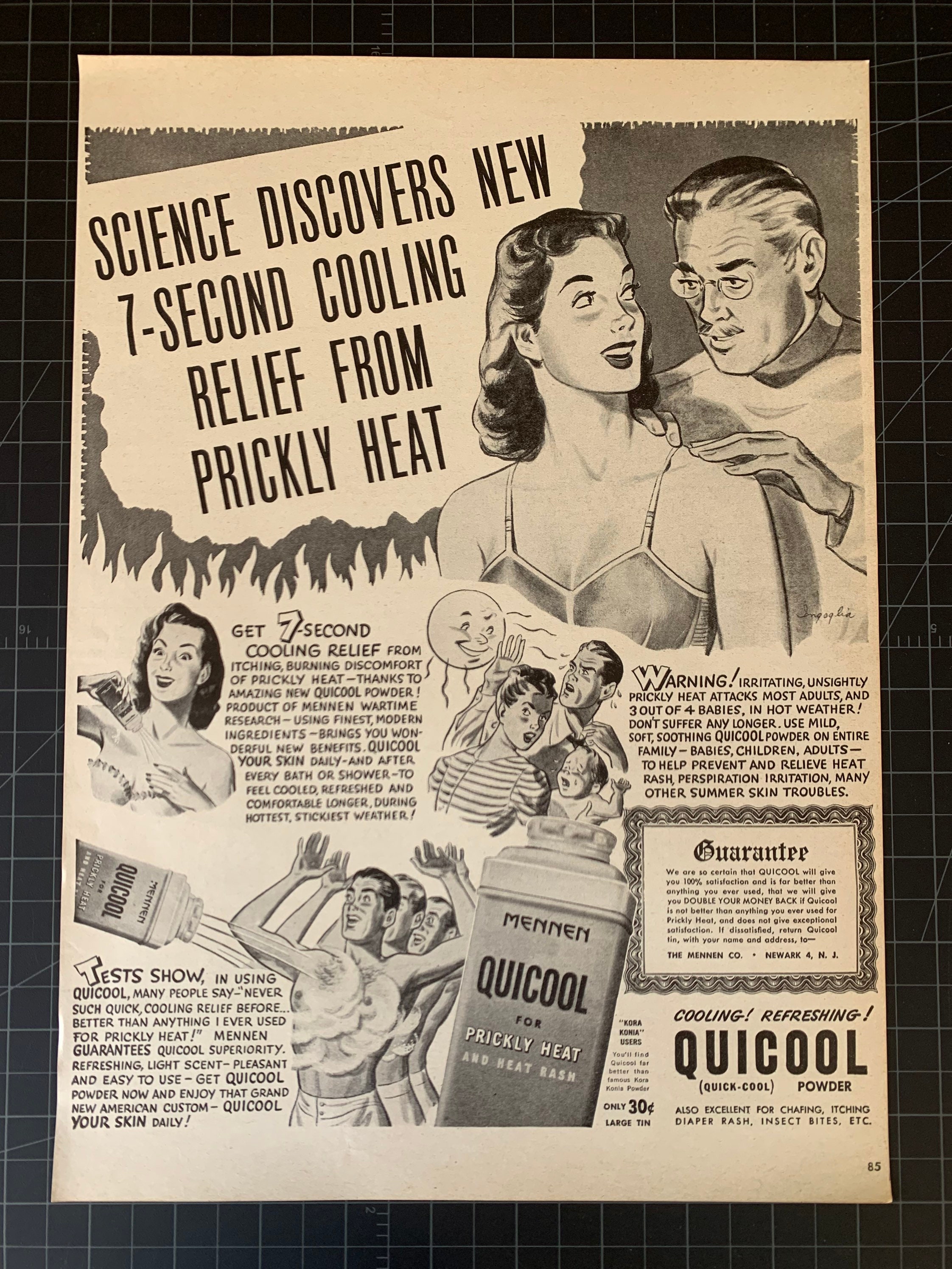 Vintage 1946 Mennen Quicool Print Ad - Etsy vintage-1946-mennen-quicool-print-ad-etsy