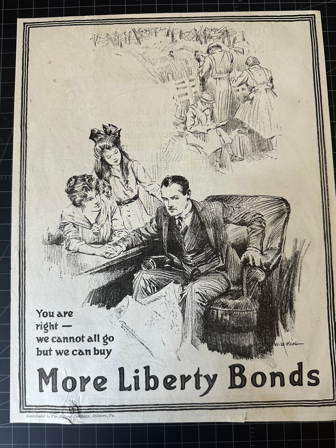 Rare Antique 1918 WWI Liberty Bonds Print Advertisement - Etsy