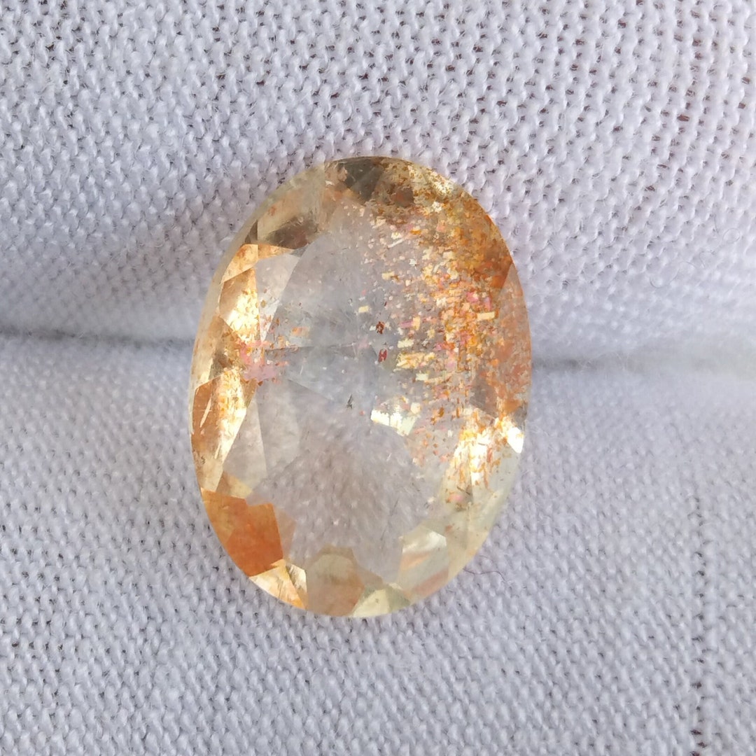 2.20 Ct Natural Amazing Colorful CONFETTI SUNSTONE Multi Flake ...