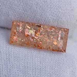 3 Ct Natural Amazing Colorful CONFETTI SUNSTONE Multi Flake Sparkling ...