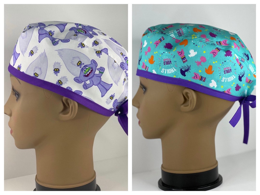 Trolls Scrub Cap - Etsy