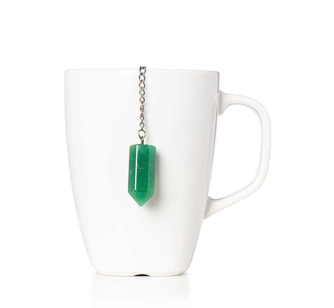 Green Crystal Tea Infuser Losbladige thee Theebal Charm Ball Tea ...