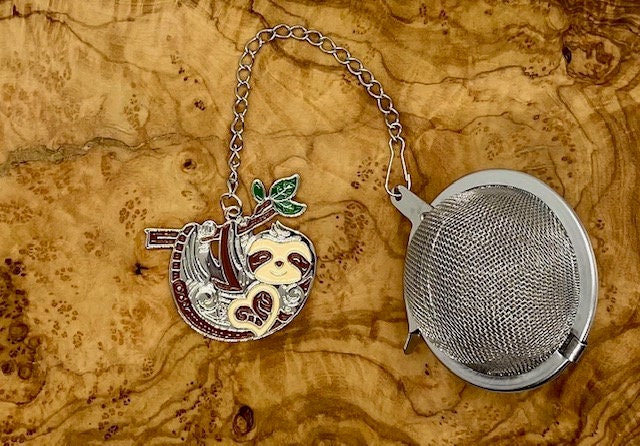 Sloth Tea Infuser | Loose Leaf Tea | Tea Ball | Sloth Charm Ball ...
