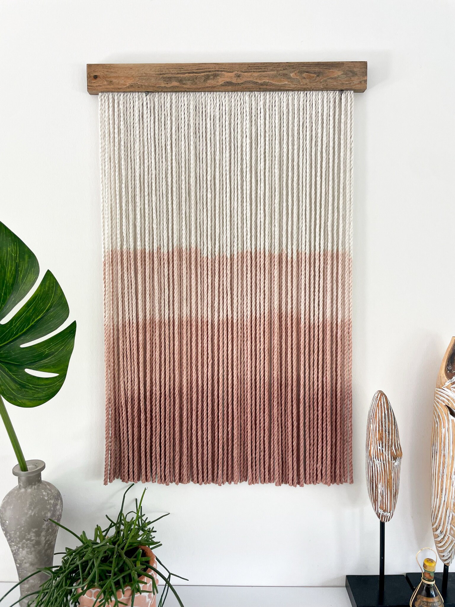 Dip Dye Wall Hanging Ombre Home Décor Macrame Wall Hangings - Etsy