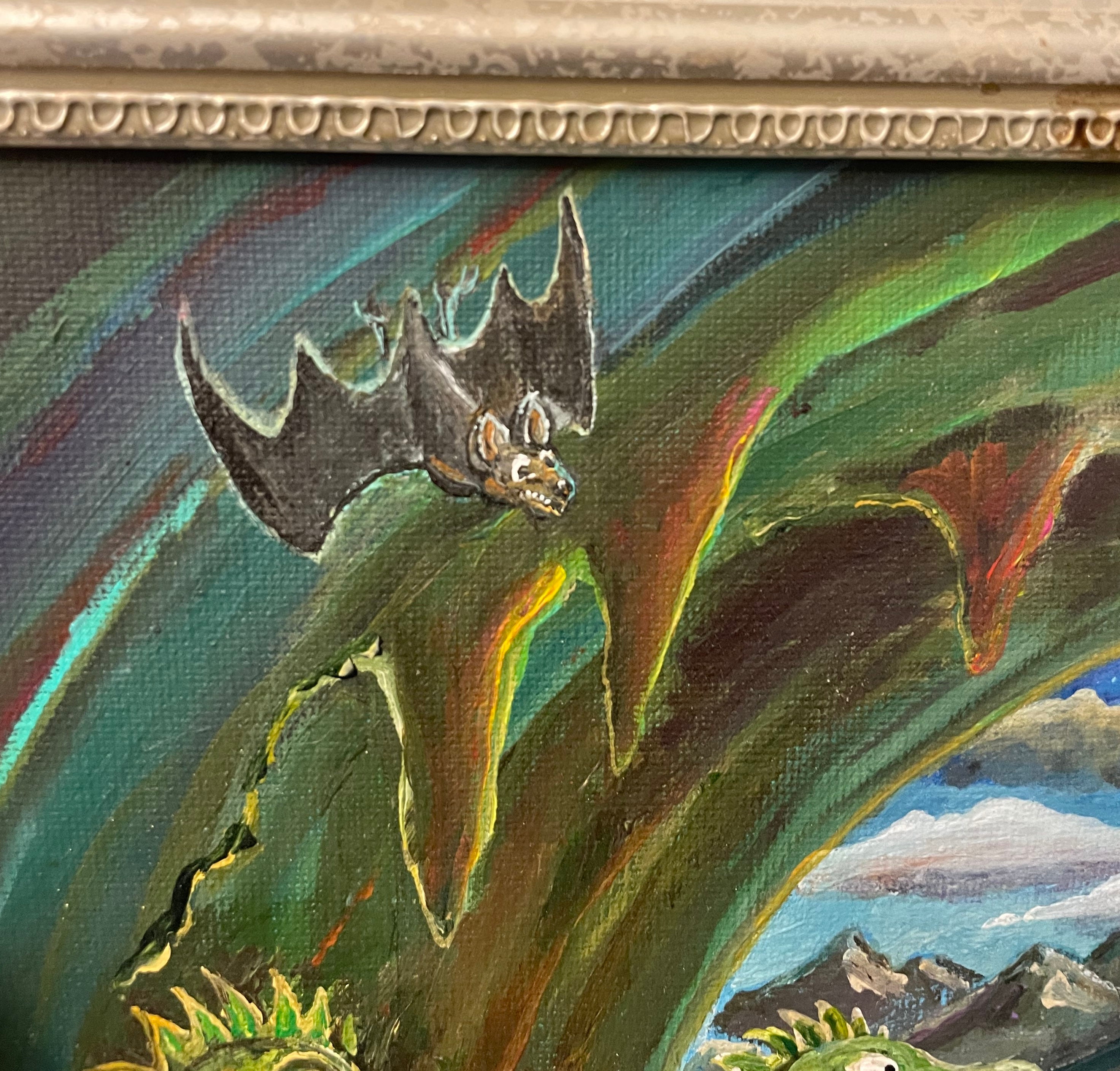 Dragon Portrait Artist...aka Dragon Painting of a Dragon Painting a ...