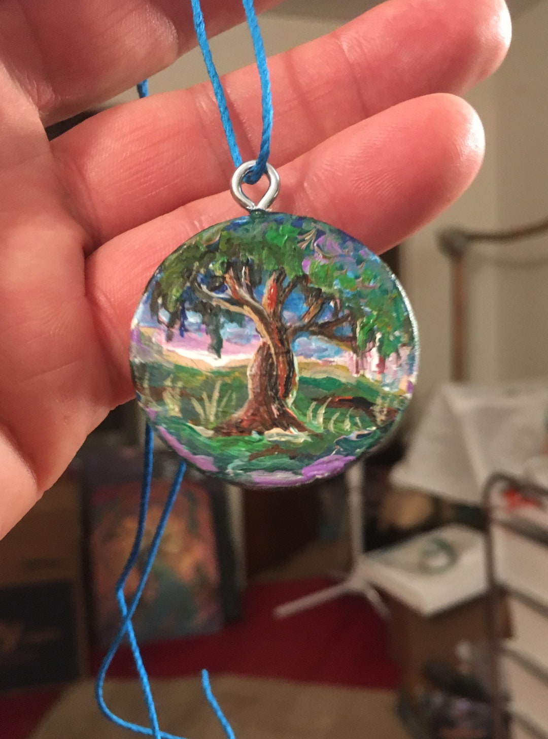 Twisty Tree Medallion - Etsy