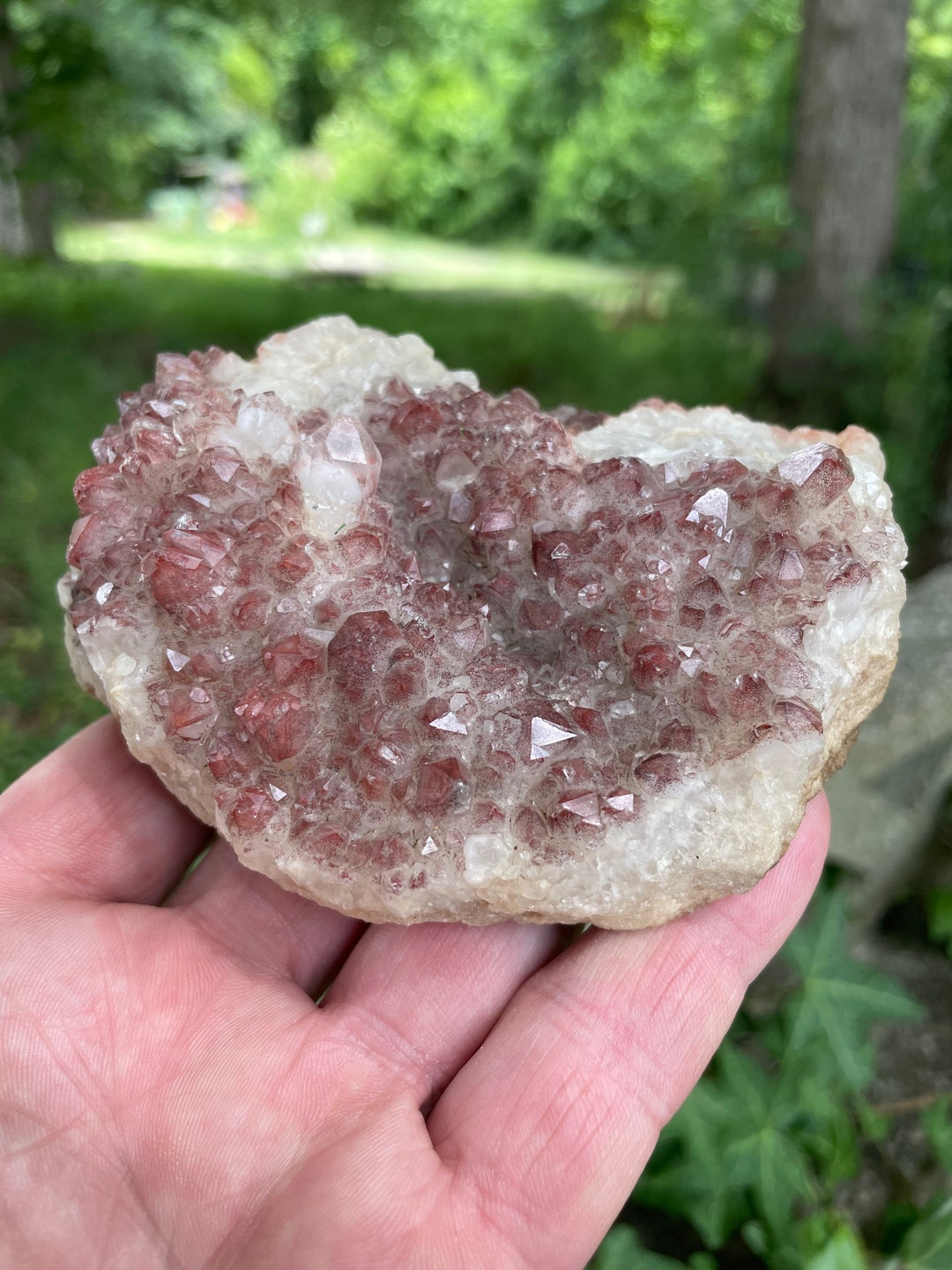 Fire Quartz Super-chunk Cluster - Etsy