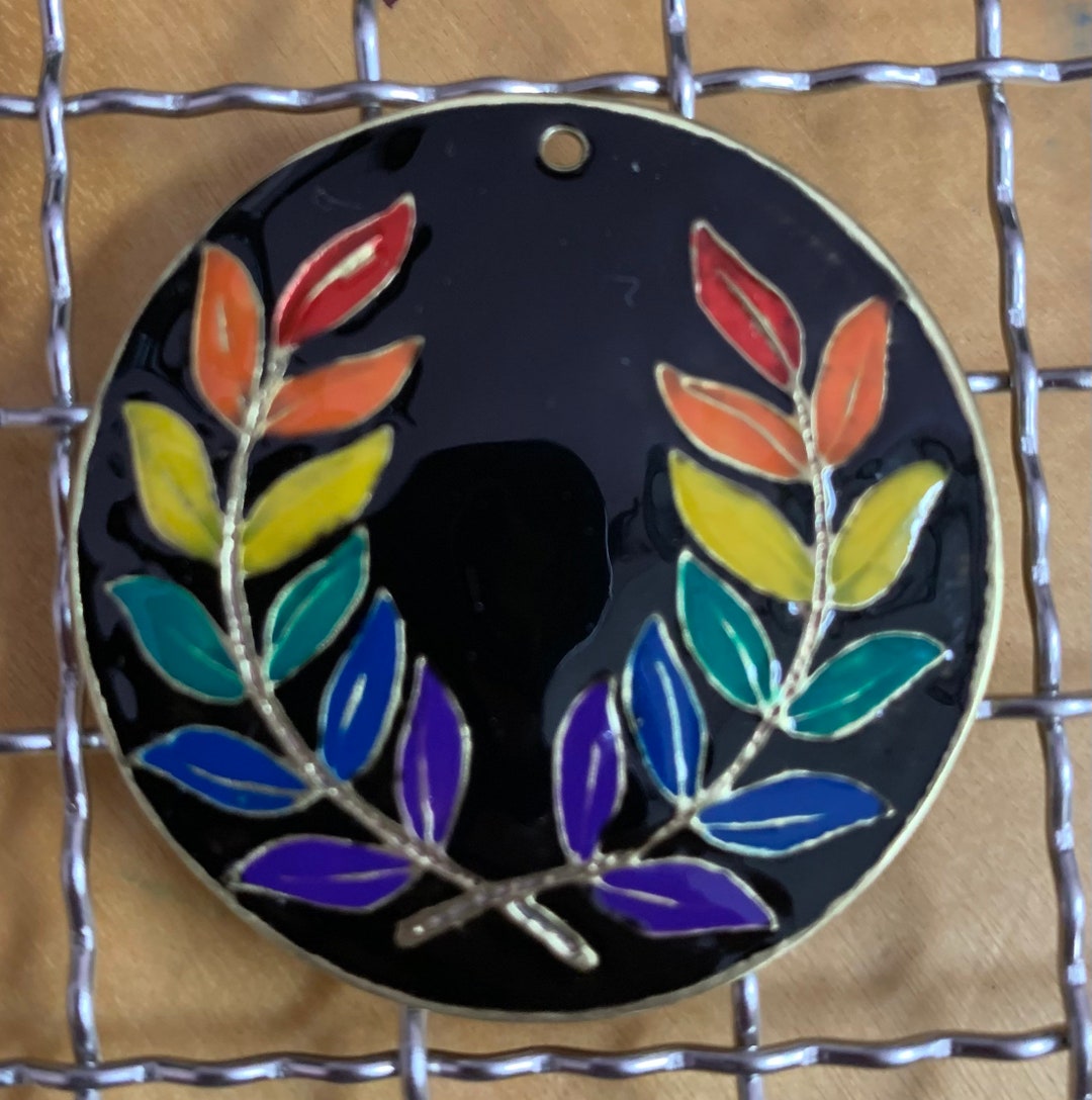 SCA Black Laurel Medallion Rainbow Pride - Etsy