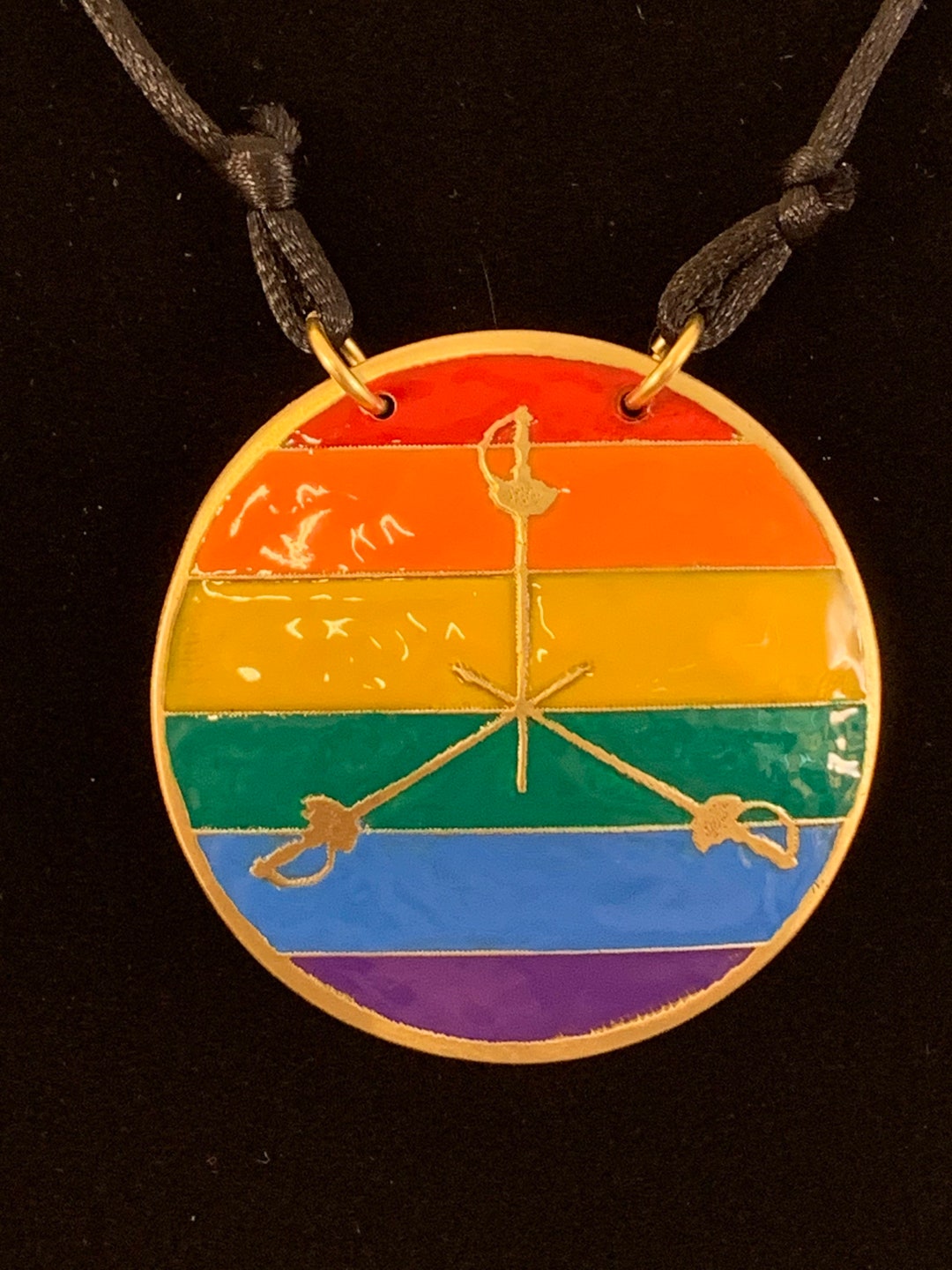 SCA Mod Master of Defense Medallion Rainbow Pride Large - Etsy