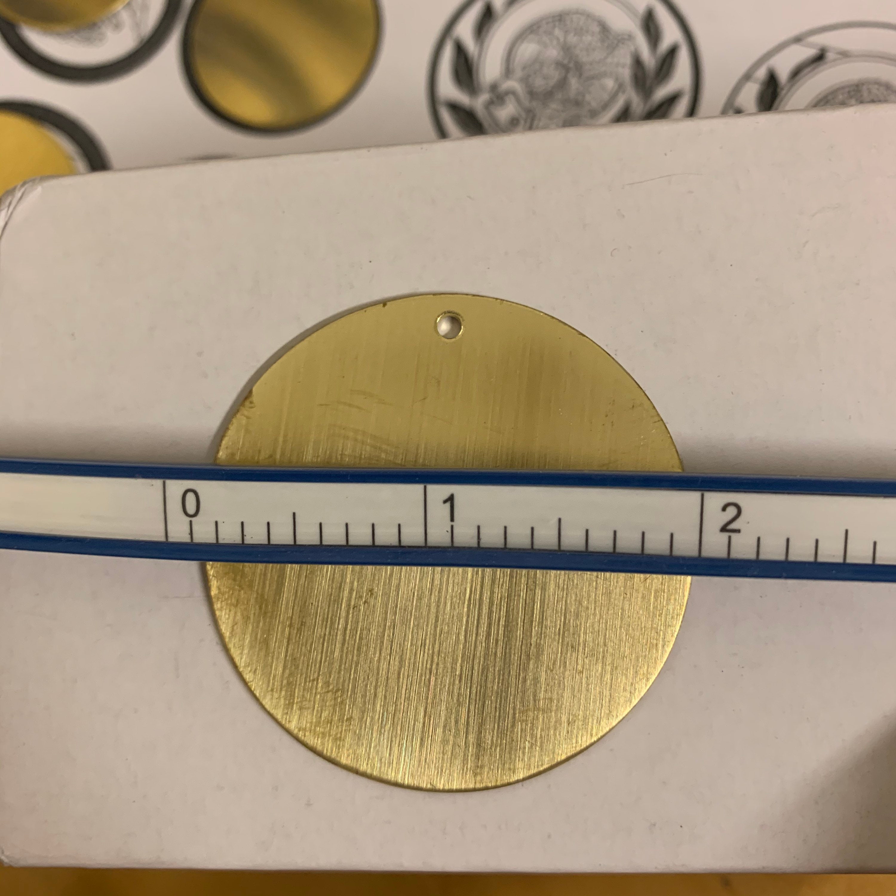 SCA Ottoman Laurel Medallion floral | Etsy