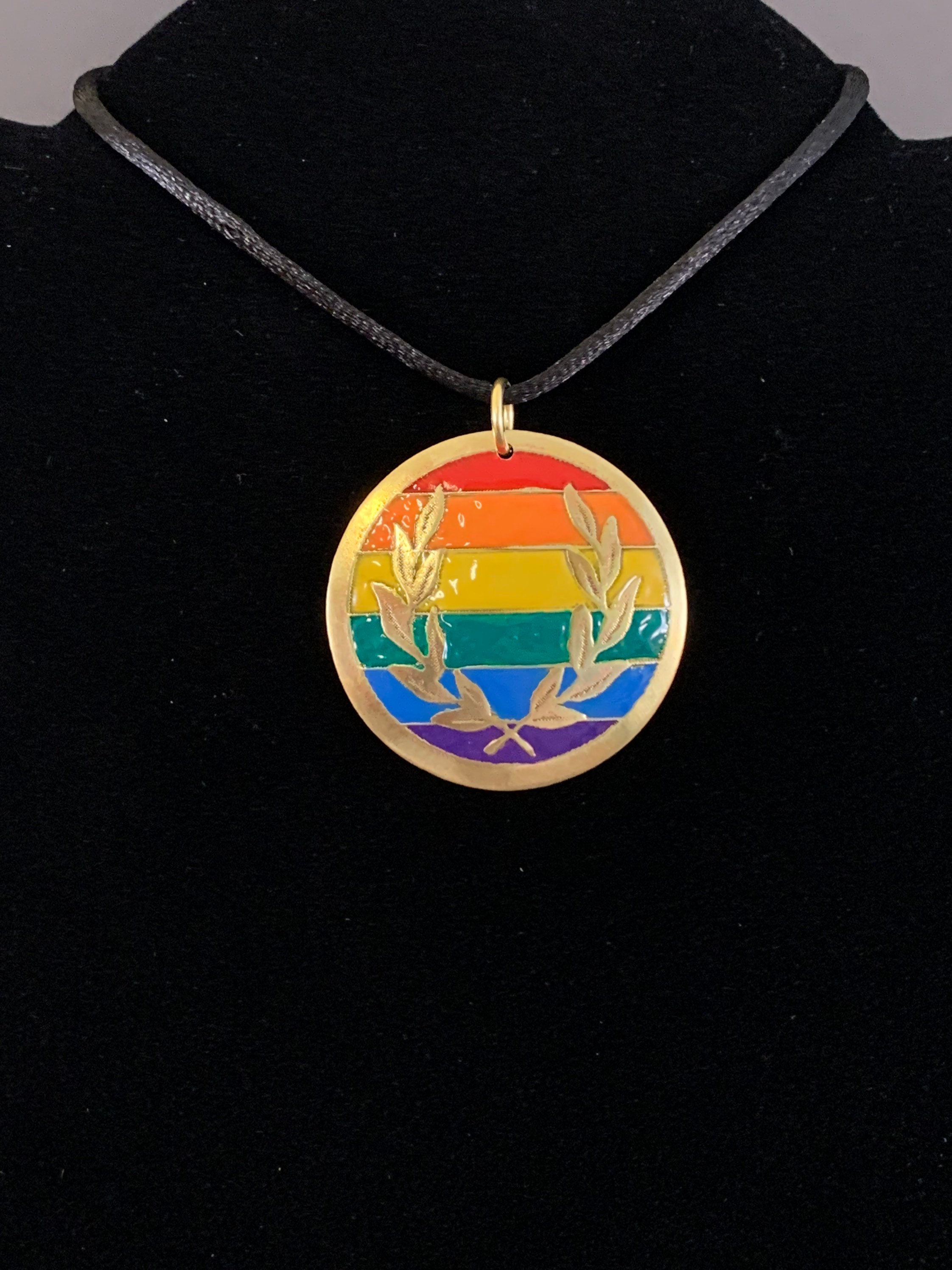 SCA Laurel Medallion 1 Rainbow Pride | Etsy