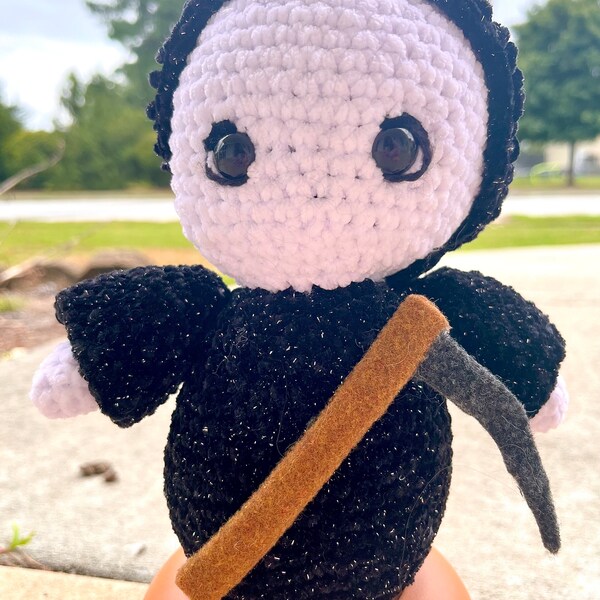 Grim Reaper Plushie - Etsy