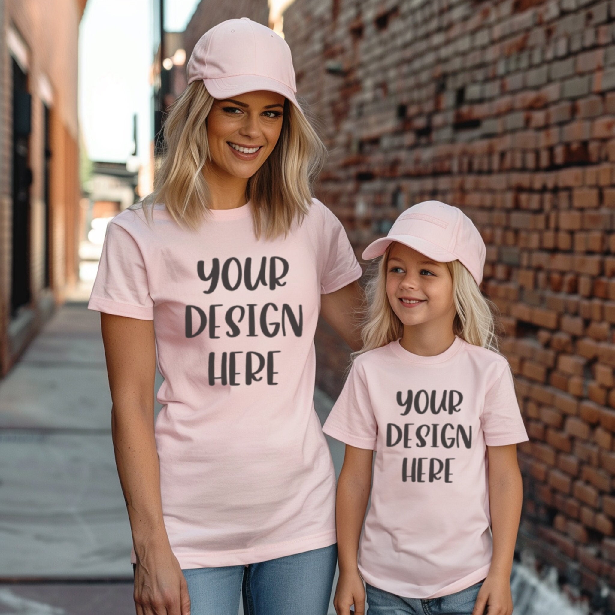 Bella Canvas Soft Pink T-shirt Mockup, Pink Child Mockup,mother's Day ...