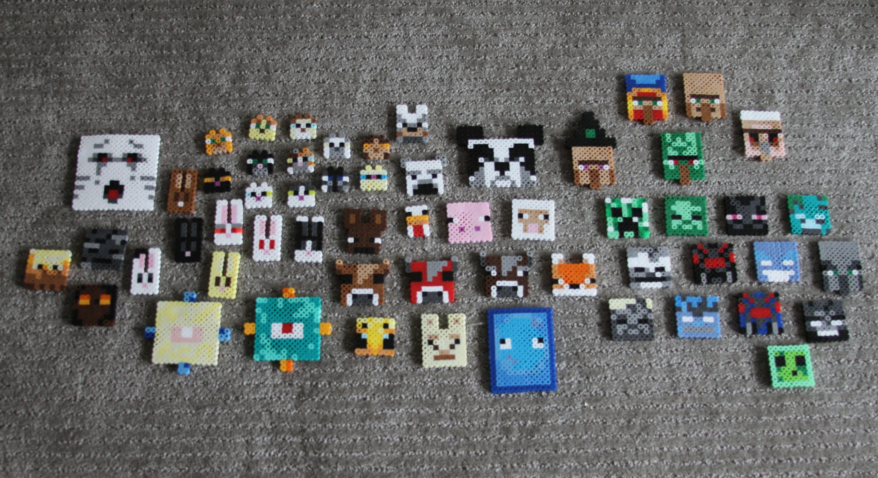 Minecraft Perler Beads Mobs at Elizabeth Jessen blog