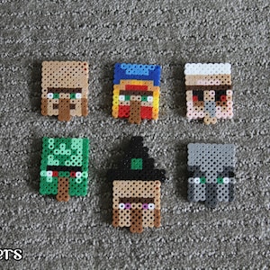 Minecraft Mobs Perler Beads | Etsy