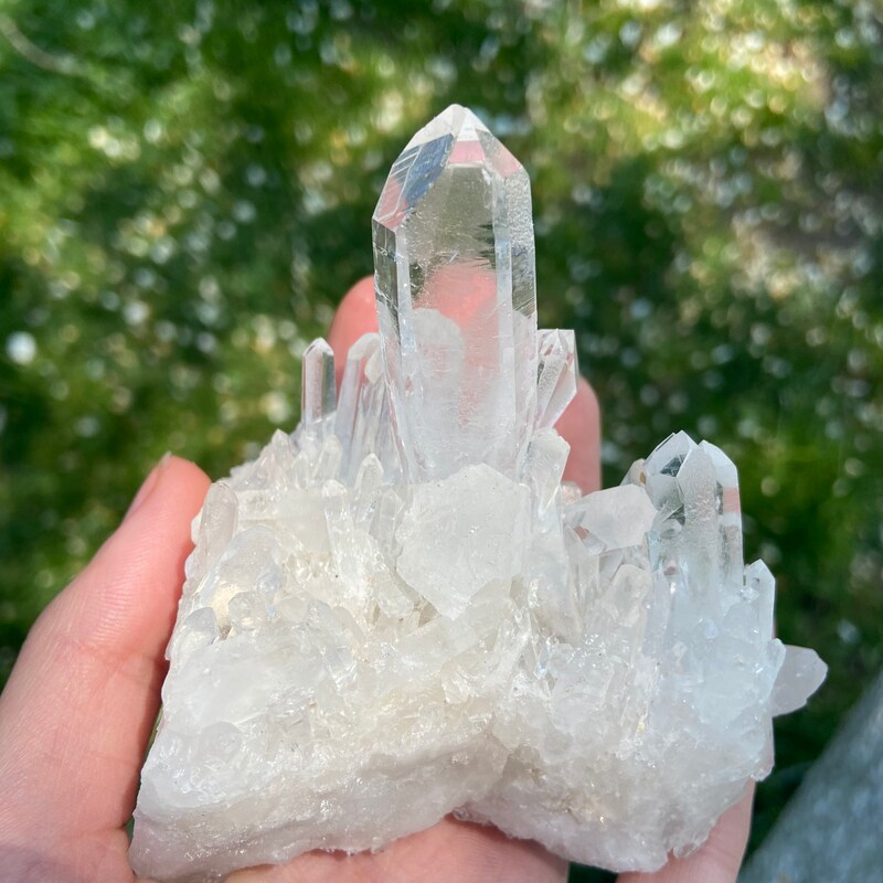 Clear Quartz Cluster - Etsy