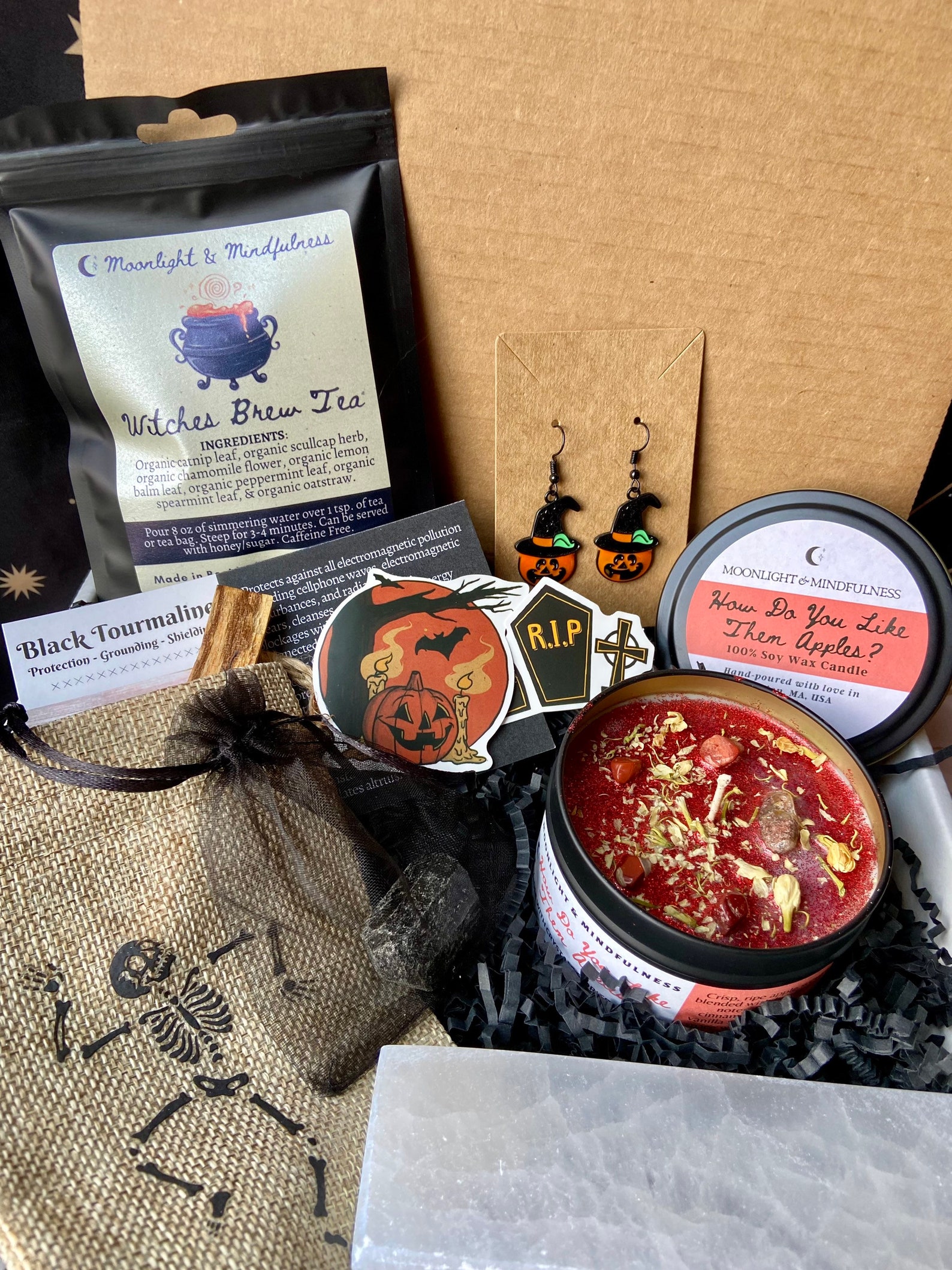 Spooky Mystery Box Halloween Lovers Gift Set Fall Season - Etsy