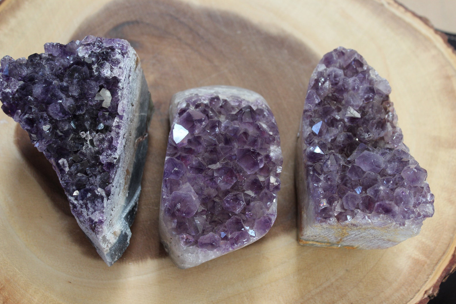 Amethyst Crystal Geode Clusters Large Stones Amethyst Chunk | Etsy