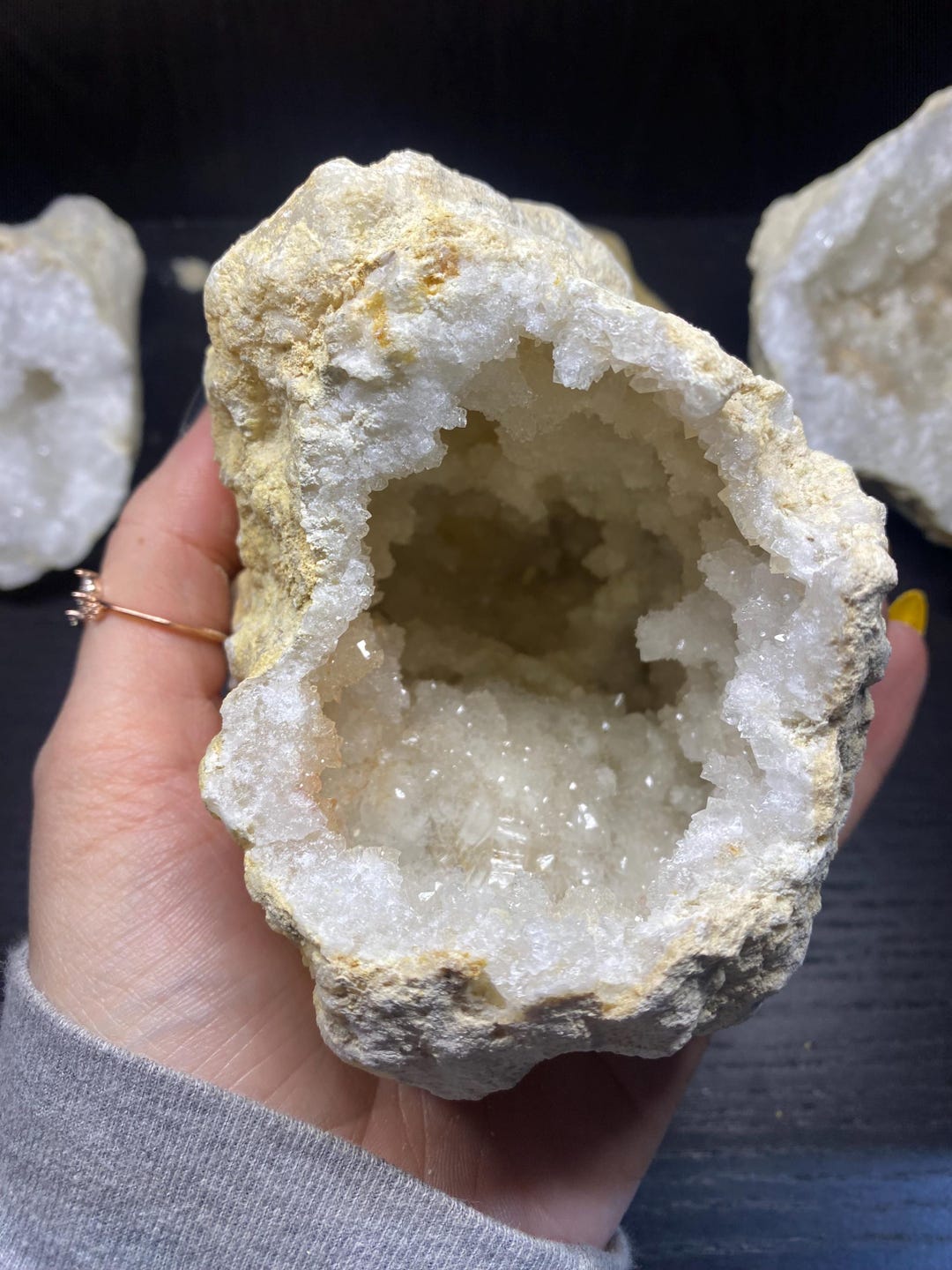 Geode Crystal Clusters, Raw Gemstones, Altar Display Decor, Meditation ...