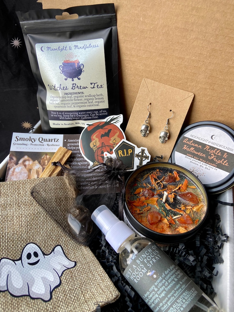 Spooky Mystery Box Halloween Lovers Gift Set Fall Season - Etsy