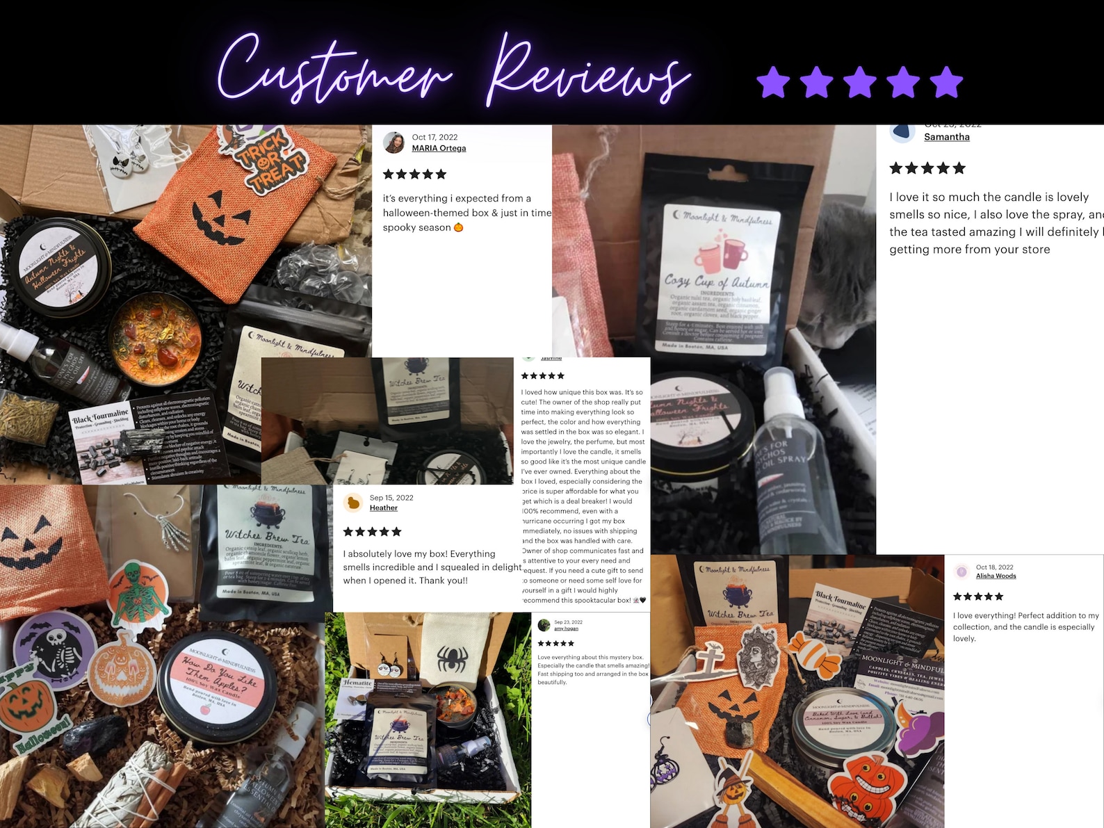 Spooky Mystery Box Halloween Lovers Gift Set Fall Season - Etsy
