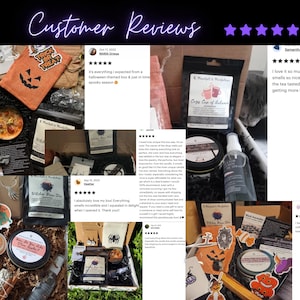 Spooky Mystery Box, Halloween Lovers Gift Set, Fall Season Candle ...