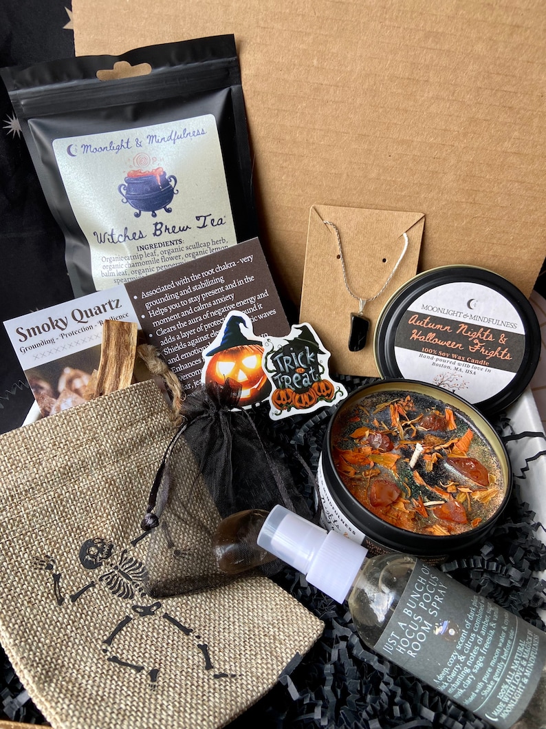 Spooky Mystery Box Halloween Lovers Gift Set Fall Season - Etsy