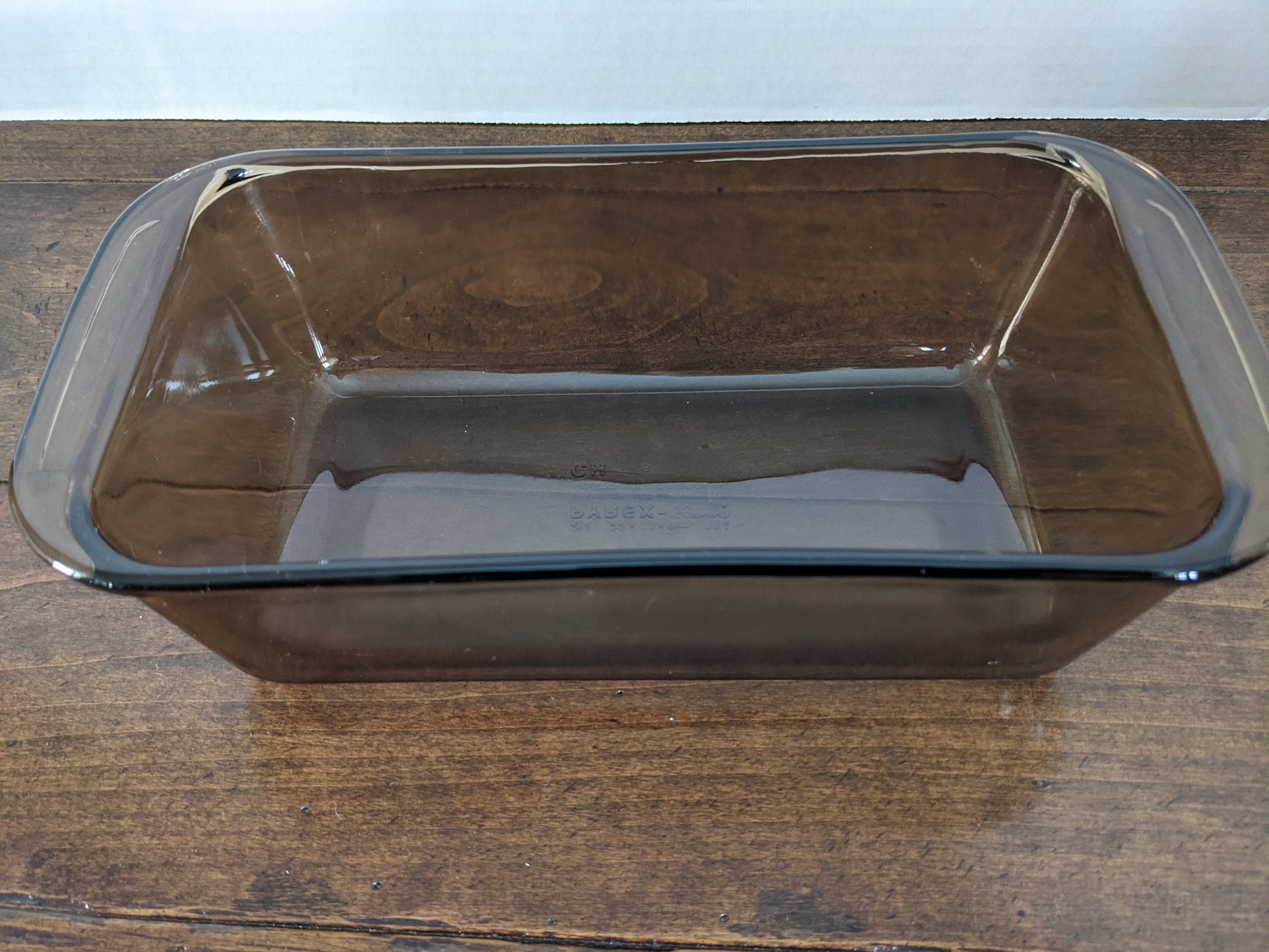 Vintage Pyrex Visions 213 Smokey Brown Glass Loaf Bread | Etsy