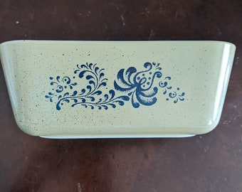 Blue Pyrex Loaf Pan - Etsy