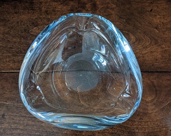 Heavy Glass Ashtray | Etsy