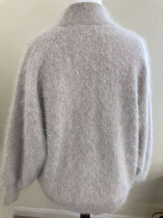 Cinderella vintage cream super fluffy angora wool jac… - Gem