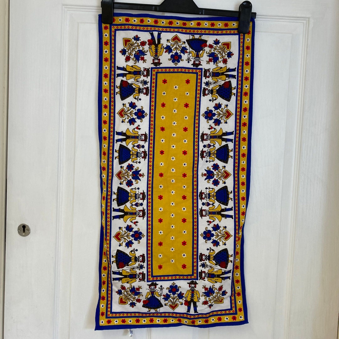 Unbranded Vintage Folklore Character Cotton Table Decoration or Large ...