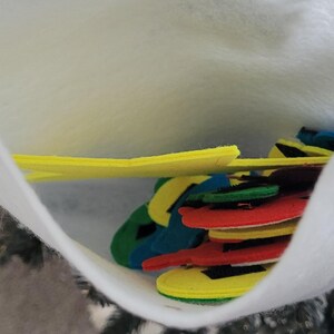 Toddler Christmas Tree! Large Felt Tree With 28 Felt Lights, Ornaments ...