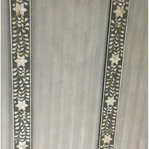 Mother of Pearl Inlay Mirror Frame ,mop Inlay Frame , Grey Color ...