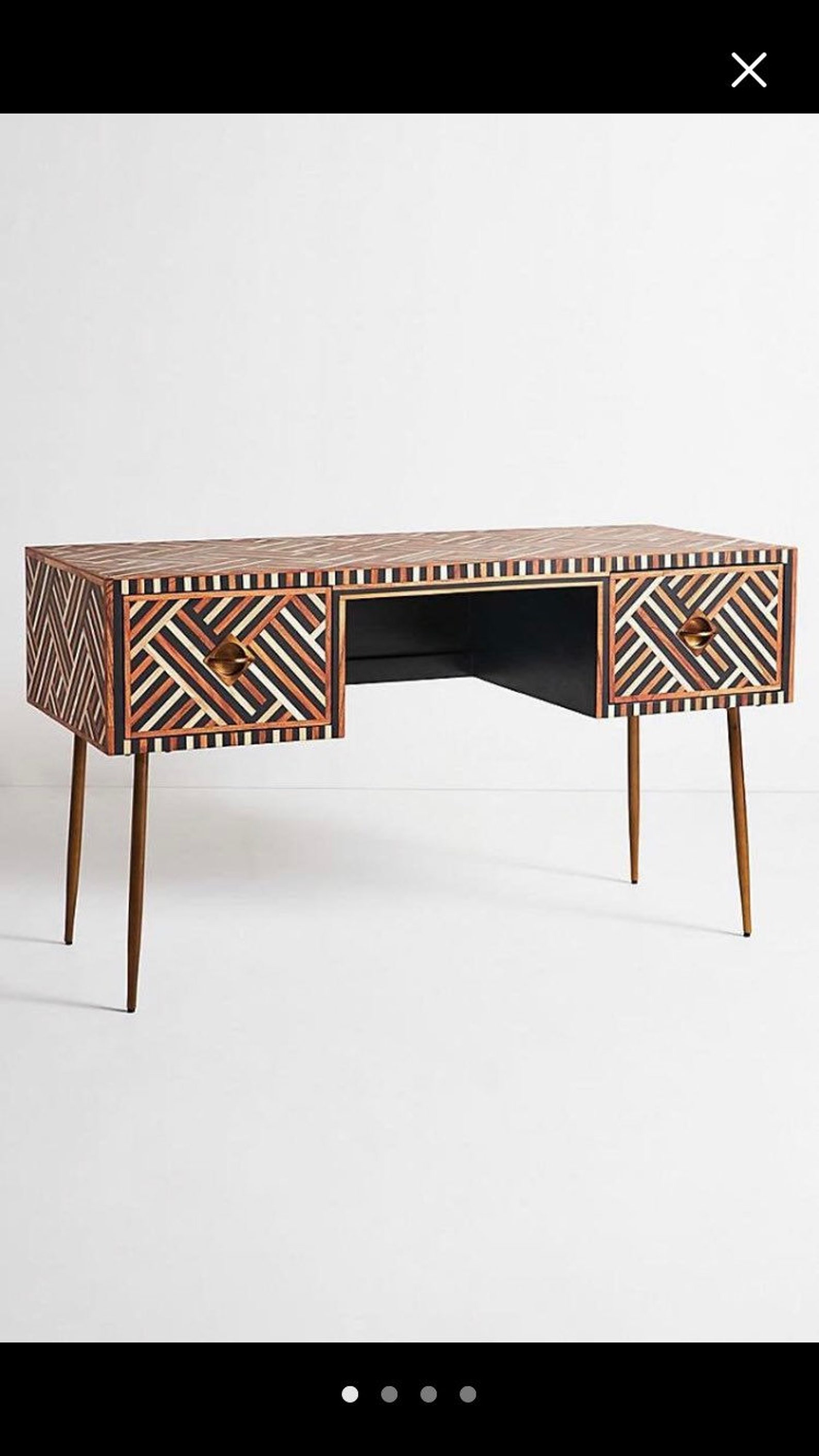 Bone Inlay Desk Bone Inlay Optical Console Bone Inlay - Etsy