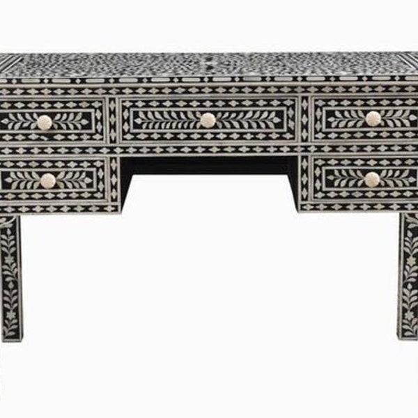 Bone Inlay Desk - Etsy