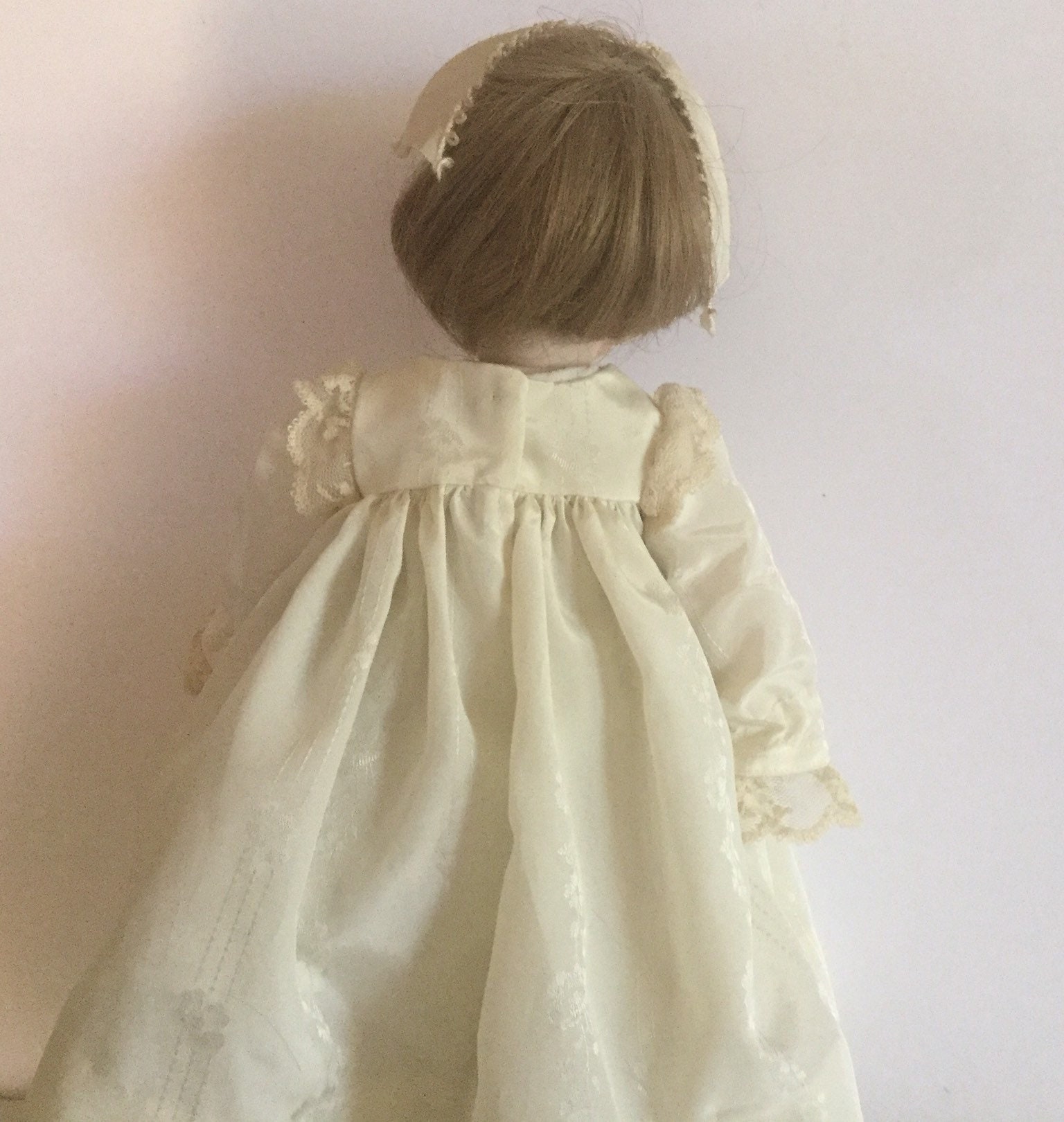 Antique Reproduction Doll 12 Inch Porcelain. - Etsy