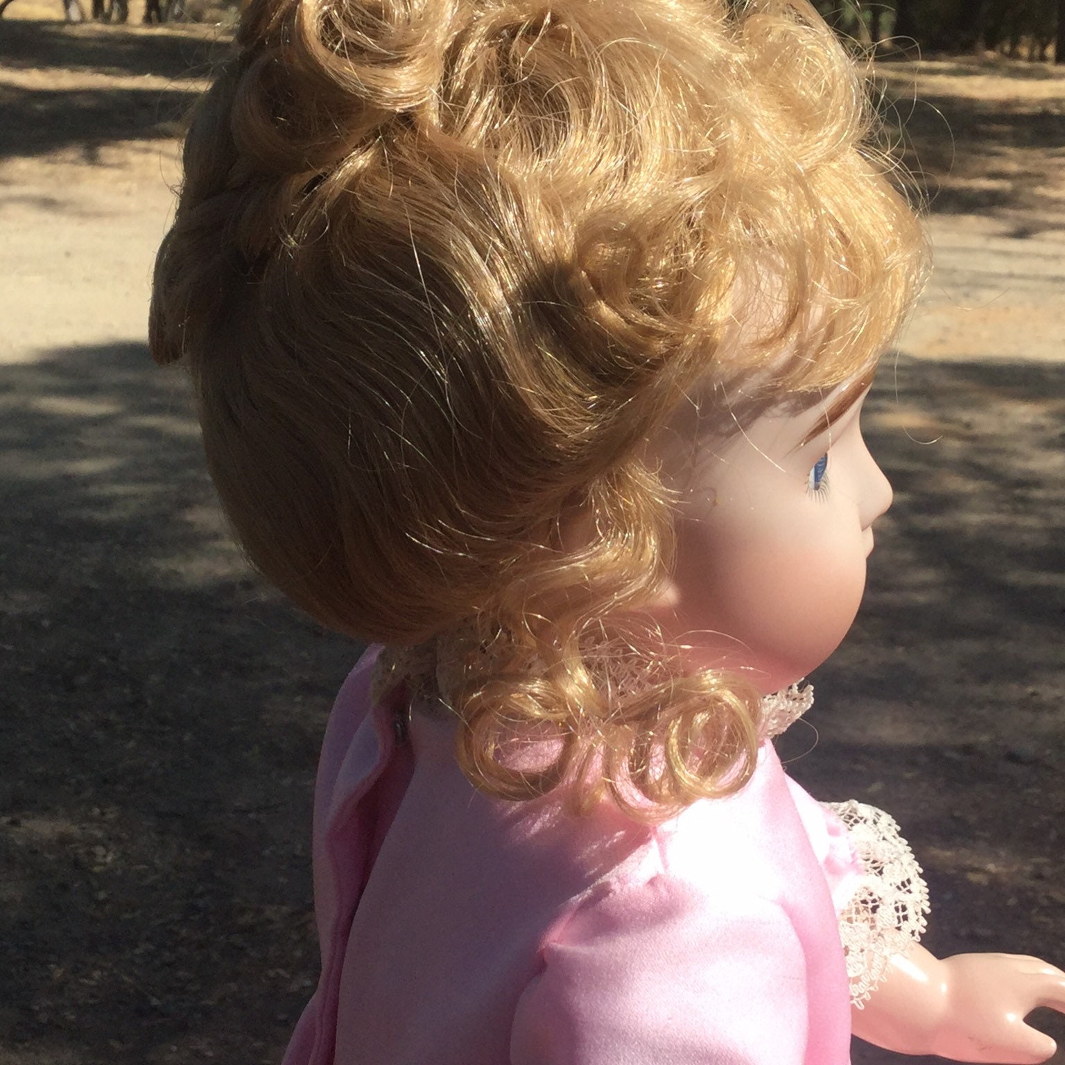 Antique Reproduction Doll Marked 14 on Head. Composition Jointed Body ...