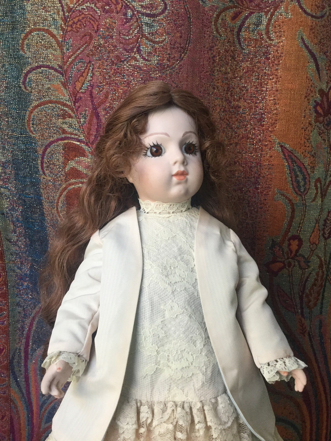 Antique Bru Jne 8 16 Inch Doll Reproduction Made by Joy. Beautiful ...