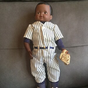 Baseball Player Doll. 15 Inch Composition Doll Made by Joy. He Comes ...
