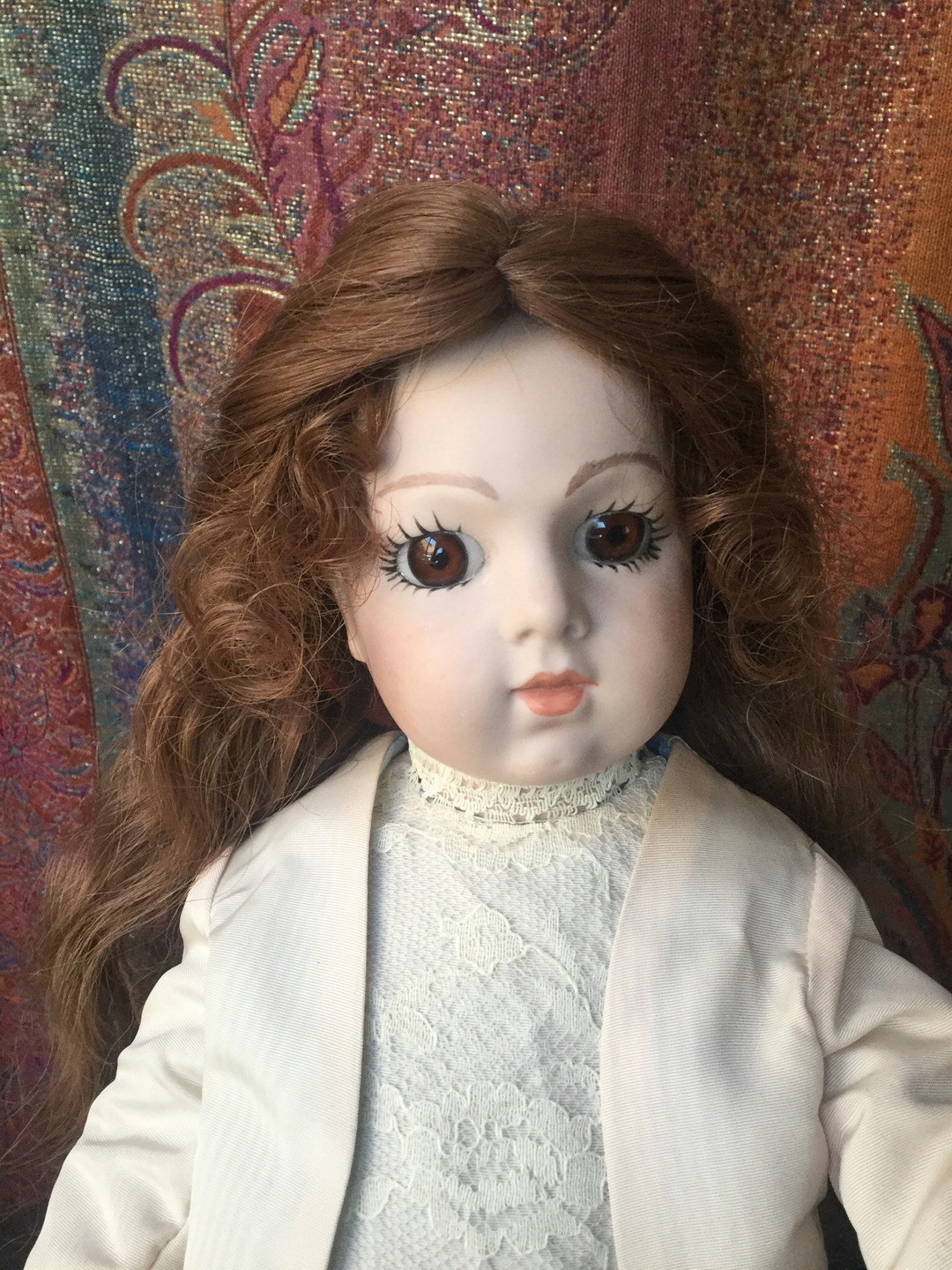 Antique Bru Jne 8 16 Inch Doll Reproduction Made by Joy. Beautiful ...