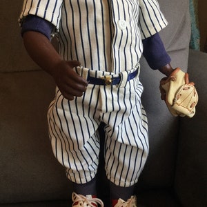 Baseball Player Doll. 15 Inch Composition Doll Made by Joy. He Comes ...