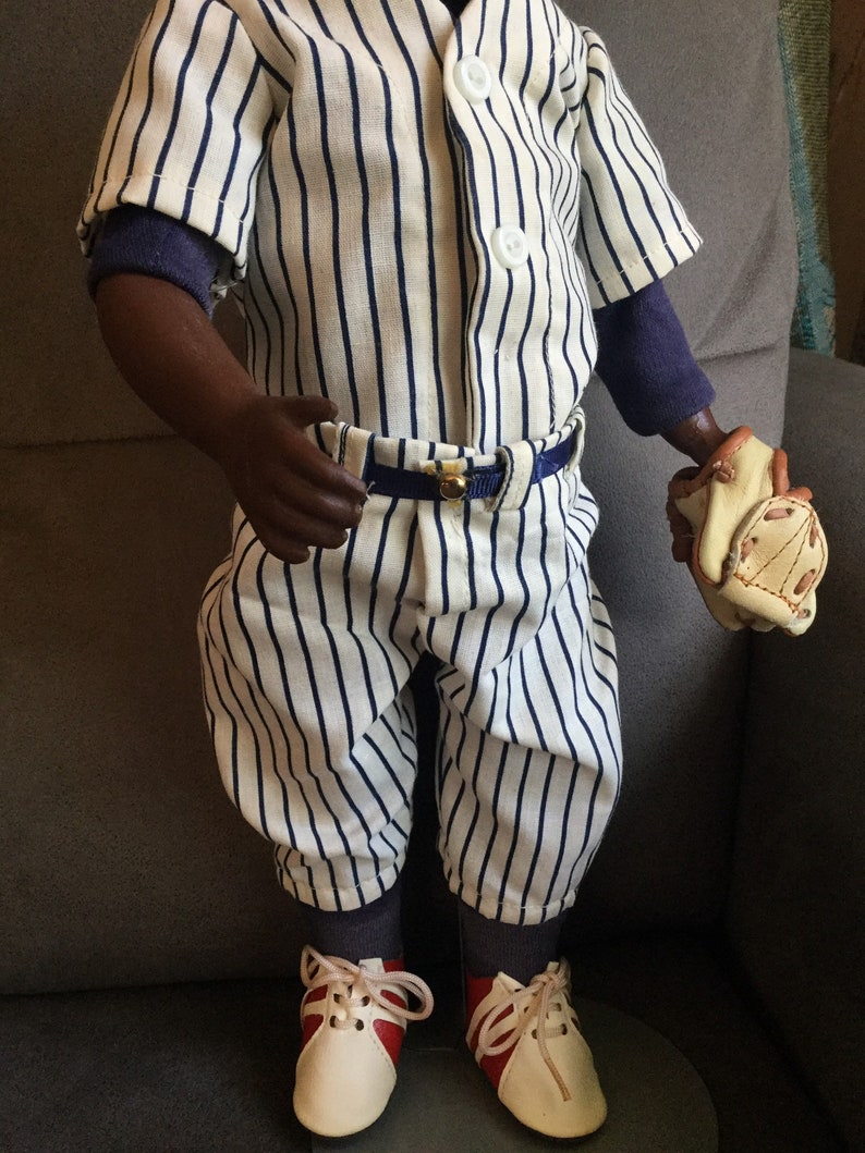 Baseball Player Doll. 15 Inch Composition Doll Made by Joy. He Comes ...
